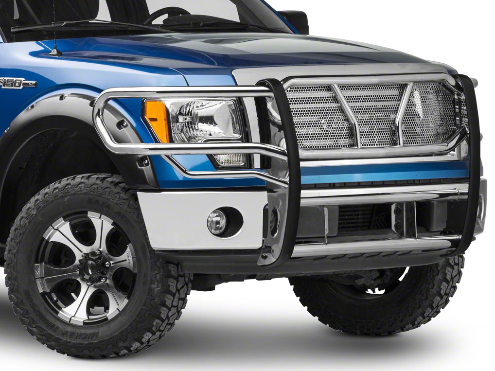 F-150 HDX Brush Guard; Stainless Steel (09-14 F-150, Excluding Harley ...