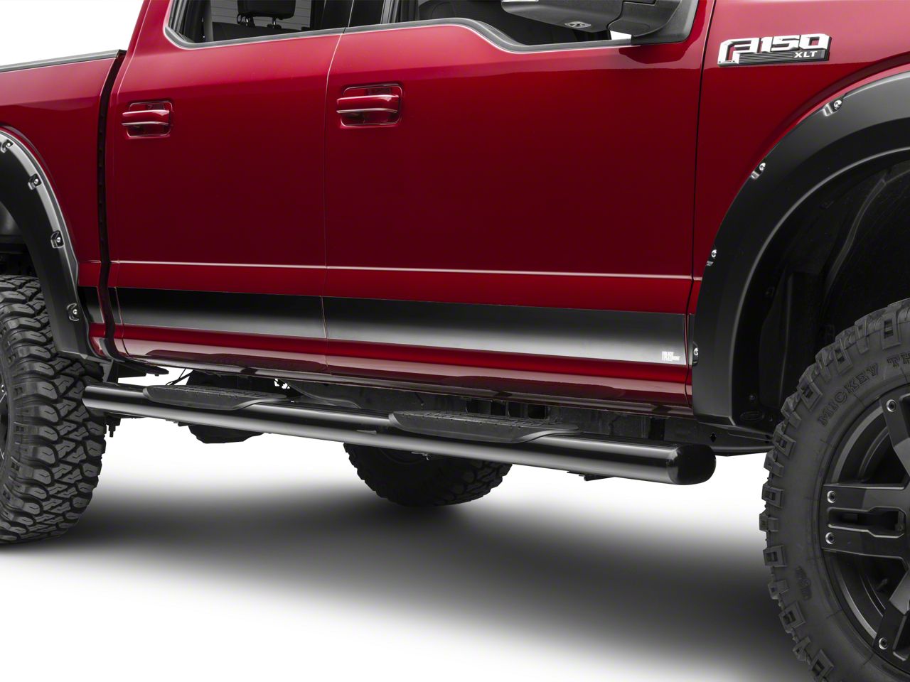 Putco F-150 Black Platinum Rocker Panels T528370 (15-20 F-150) - Free ...