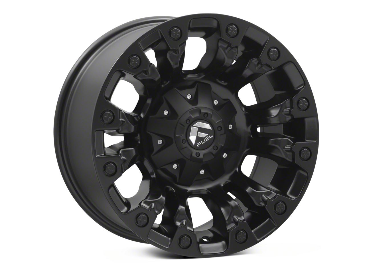 Fuel Wheels Silverado 1500 Vapor Matte Black 6-Lug Wheel; 20x10; -18mm ...