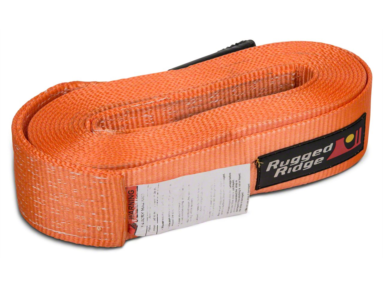 Rugged Ridge F-150 3-Inch x 30-Foot Recovery Strap - 30,000 lb. 15104.01
