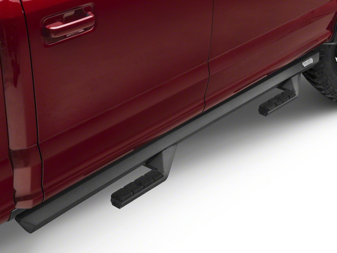 Iron Cross F-150 Side Arm Steps; Matte Black T531051 (15-22 F-150 ...