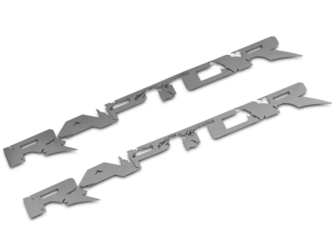 F-150 Polished Raptor Emblems; 15-Inch (10-14 F-150 Raptor) - Free Shipping