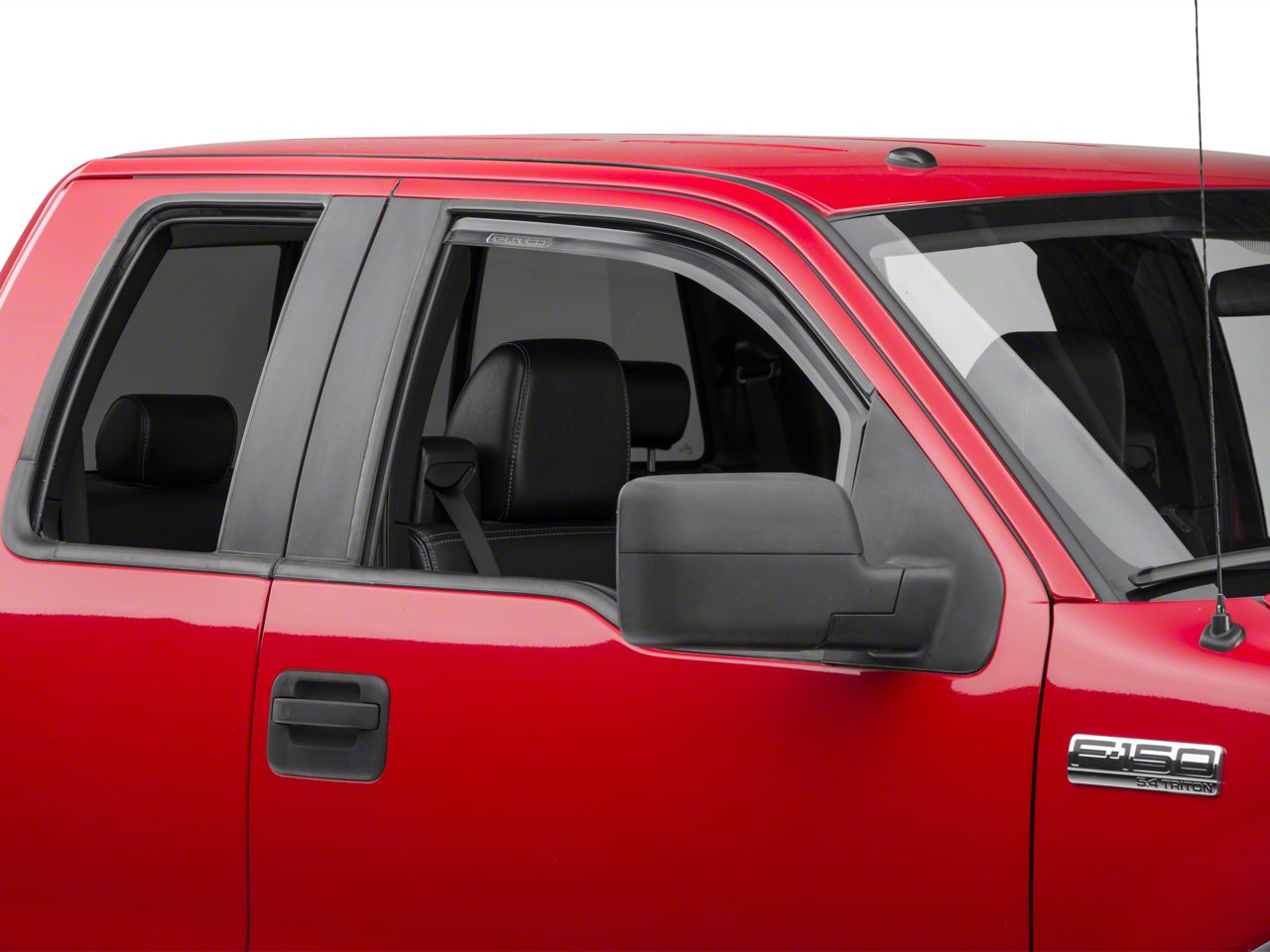 F-150 Element Tinted Window Visors; Front (04-08 F-150 Regular Cab ...