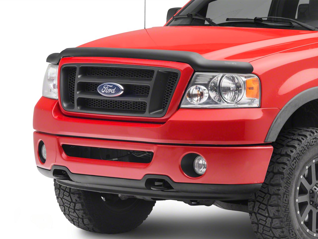 Rugged Ridge F-150 Hood Bug Deflector - Matte Black 81348.16 (04-08 F-150)
