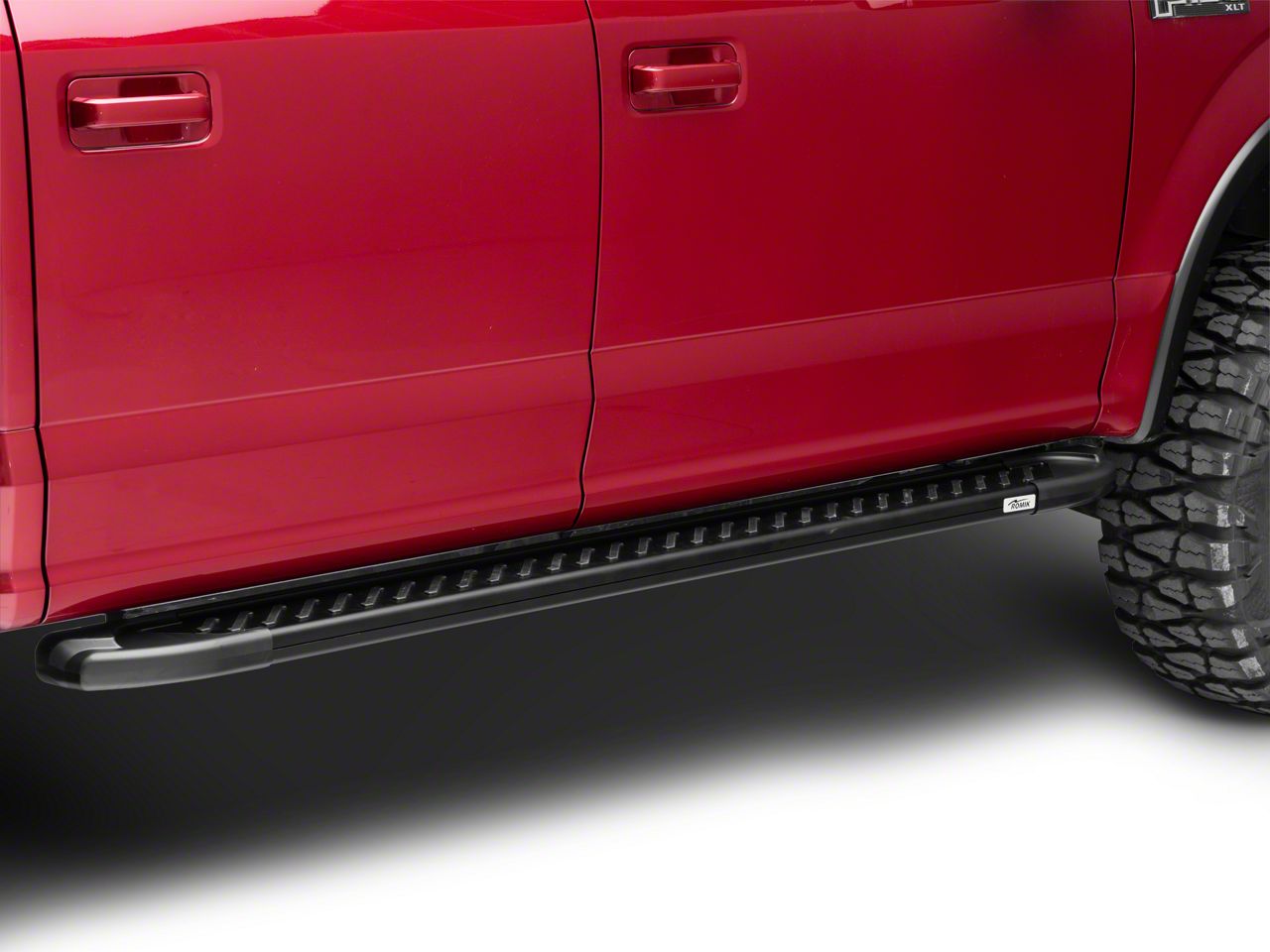 Romik F-150 RAL-T Running Boards; Black T536517 (15-22 F-150 SuperCab ...