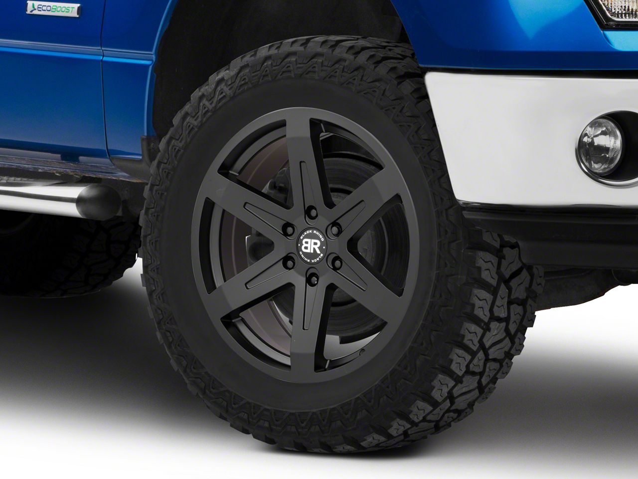 Black Rhino F-150 Peak Matte Black 6-Lug Wheel - 20x9 2090PEK306135M87 ...