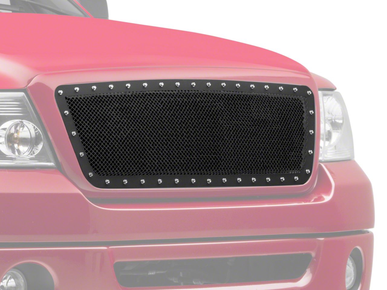 How to Install Wire Mesh Upper Grille Insert w/ Frame & Rivets - Black ...