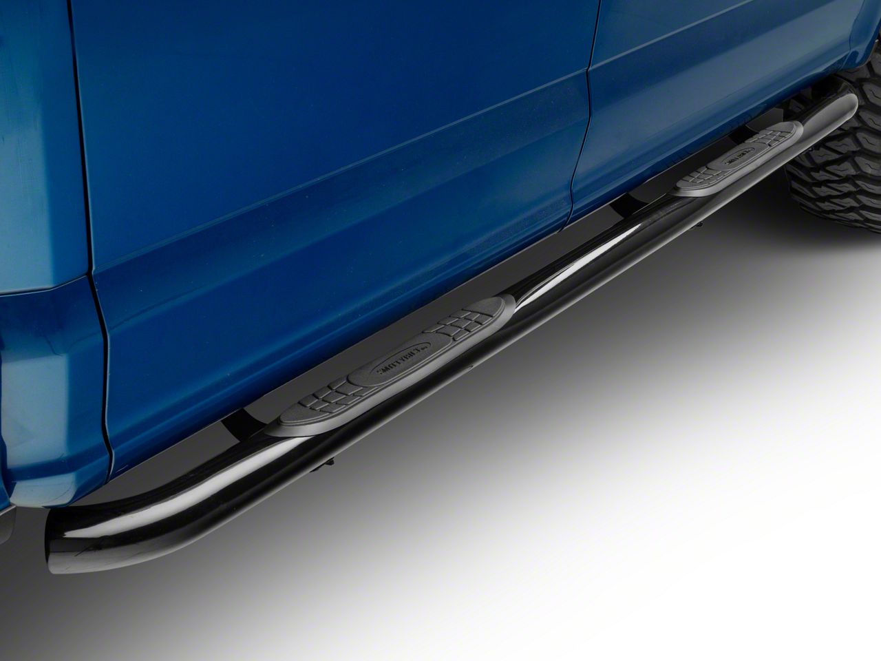 Smittybilt F-150 3-Inch Sure Side Step Bars; Black T537256 (15-21 F-150 ...