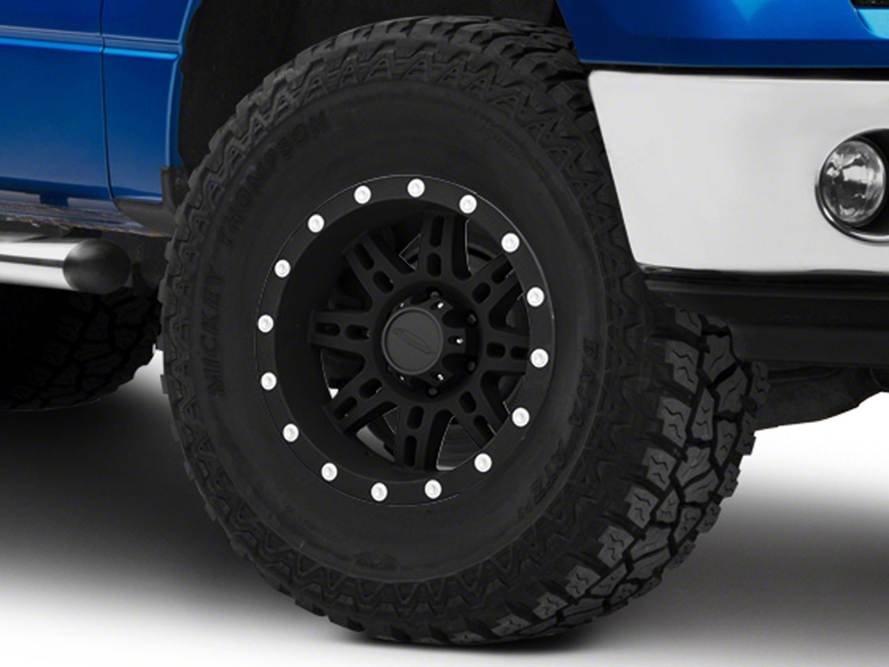 Pro Comp Wheels F-150 Series 7031 Matte Black 6-Lug Wheel - 17x9 7031 ...