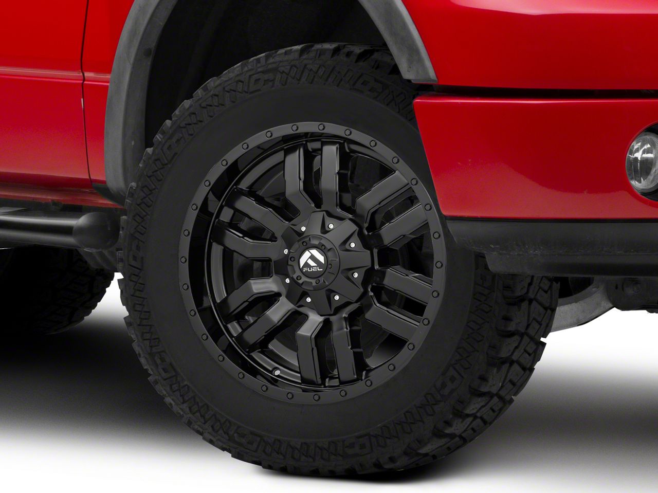Fuel Wheels F-150 Sledge Matte Black 6-Lug Wheel - 20x10 D59620009847 ...