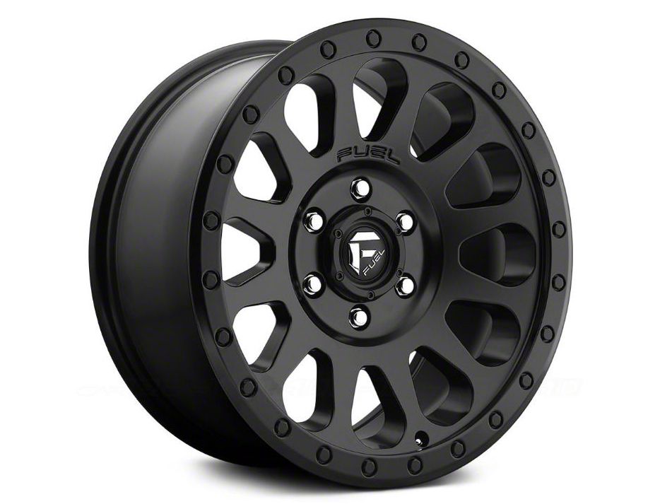 Fuel Wheels F-150 Vector Matte Black 6-Lug Wheel - 18x9; 20mm Offset ...