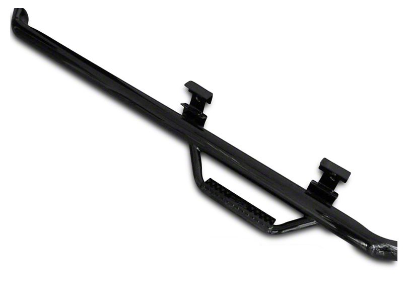 N-Fab F-150 Cab Length Nerf Side Step Bars; Textured Black F1555RC-TX ...