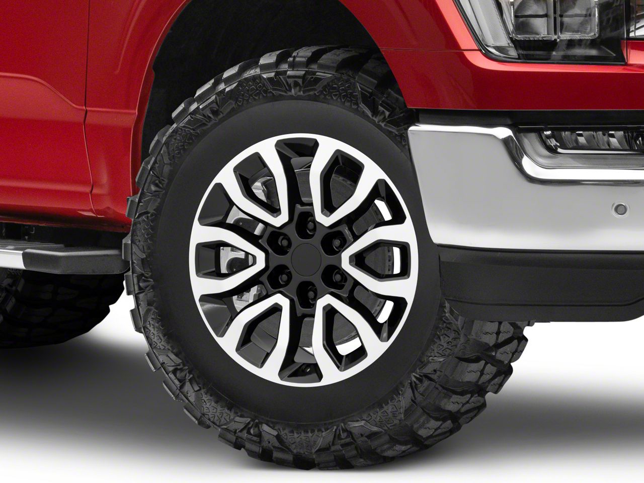 F-150 Gen2 Raptor Style Black Machined 6-Lug Wheel; 18x9; 34mm Offset ...