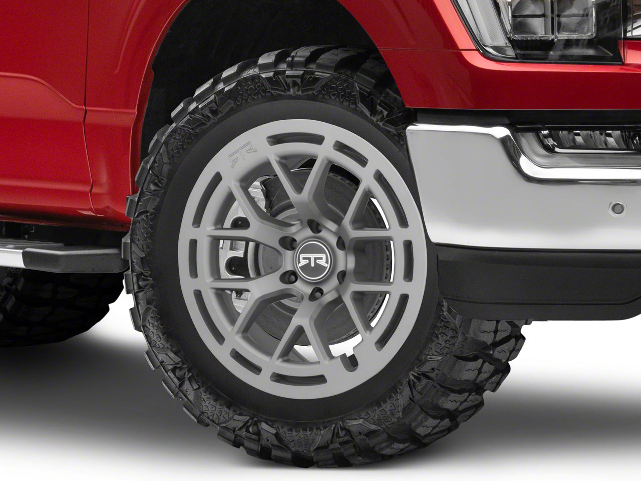 RTR F-150 Tech 6 Satin Charcoal 6-Lug Wheel; 20x9; 0mm Offset 950SC ...