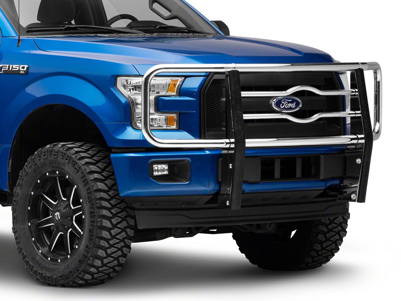 F-150 2-Inch Tubular Grille Guard; Chrome (15-20 F-150, Excluding Raptor)