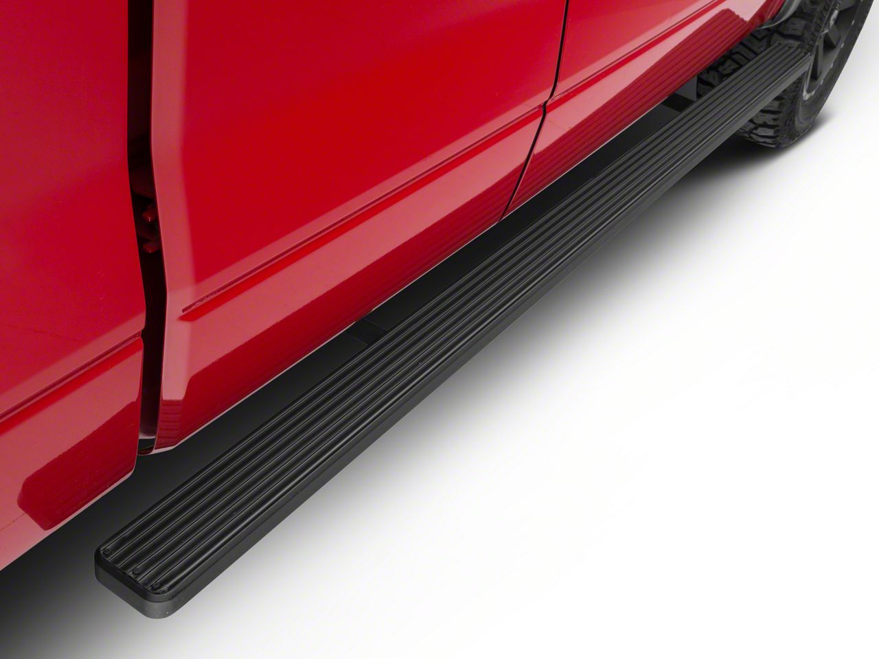 F-150 4-Inch iStep Running Boards; Black (04-08 F-150 SuperCab)