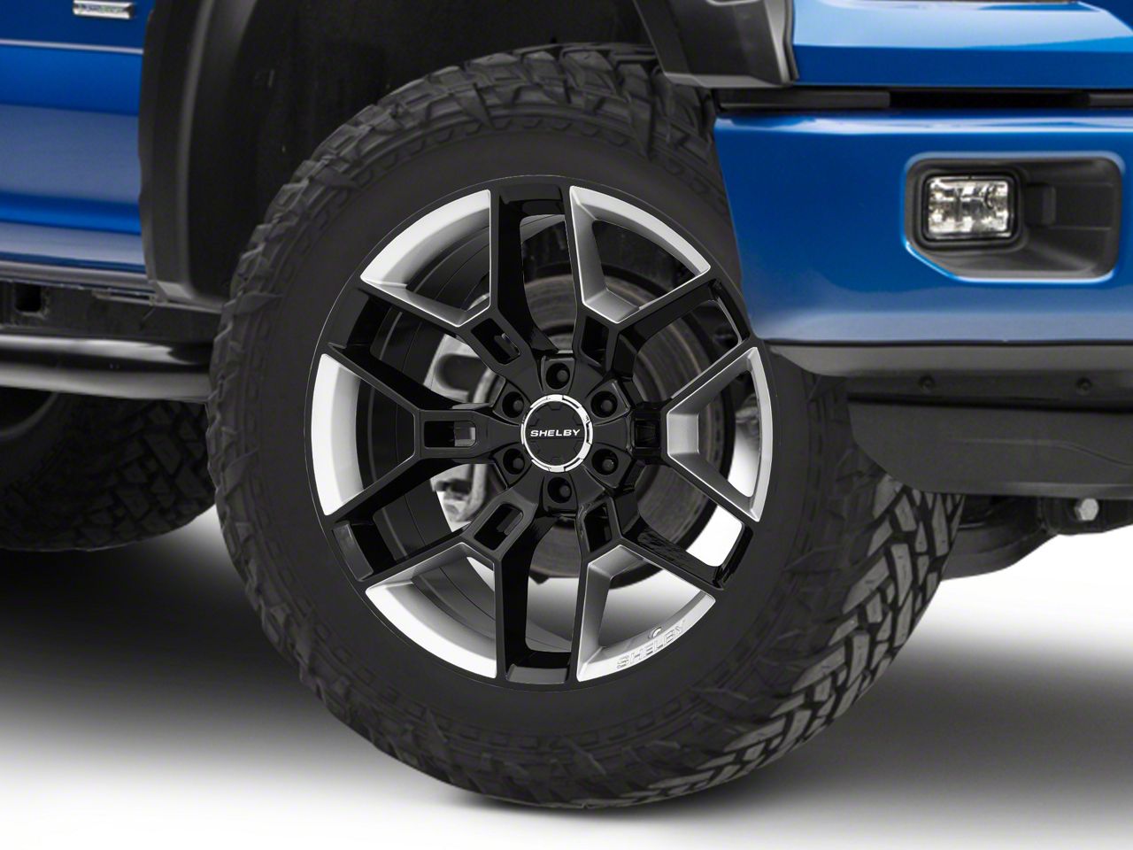 Carroll Shelby Wheels F-150 CS45 Gloss Black with Hyper Silver Inserts ...