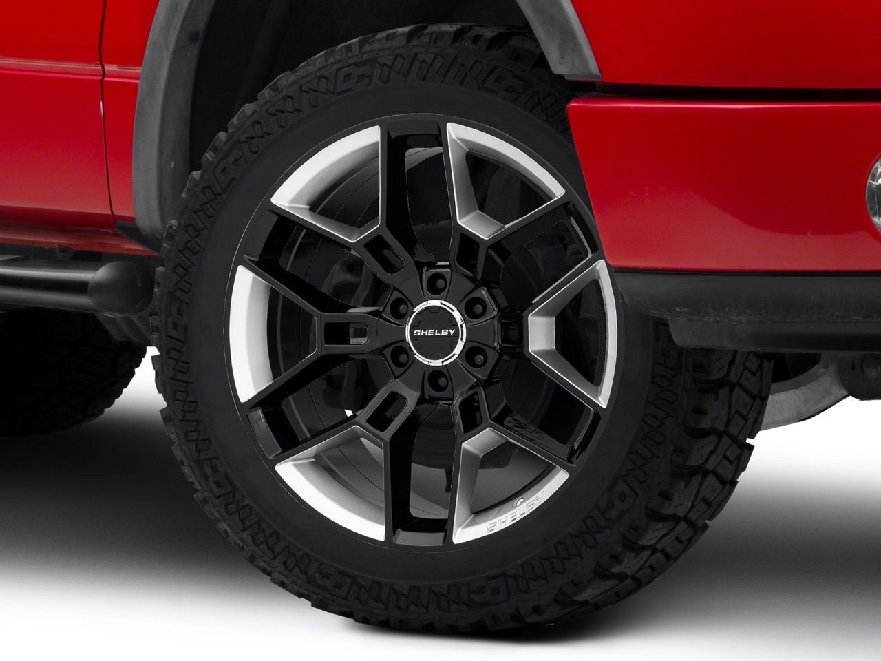 Carroll Shelby Wheels F-150 CS45 Gloss Black with Hyper Silver Inserts ...