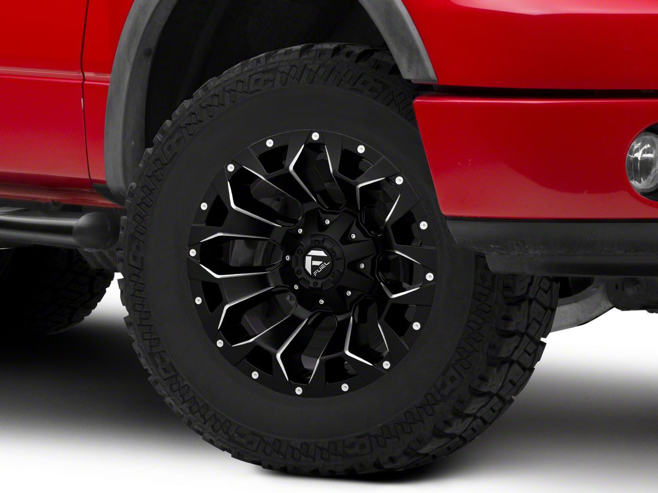 Fuel Wheels F-150 Assault Satin Black Milled 6-Lug Wheel - 18x9; -12mm ...