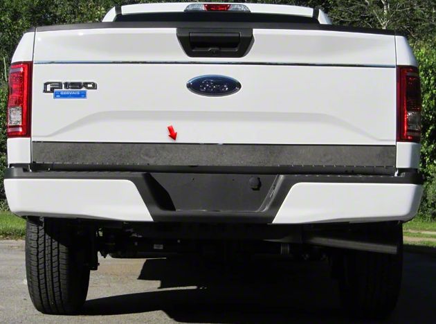 F-150 Tailgate Accent Trim; Stainless Steel (15-17 F-150)