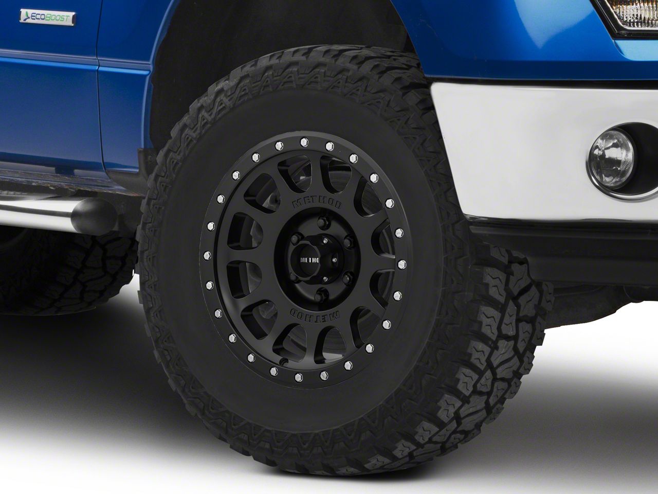 Method Race Wheels F-150 MR305 NV Matte Black 6-Lug Wheel; 17x8.5; 0mm ...