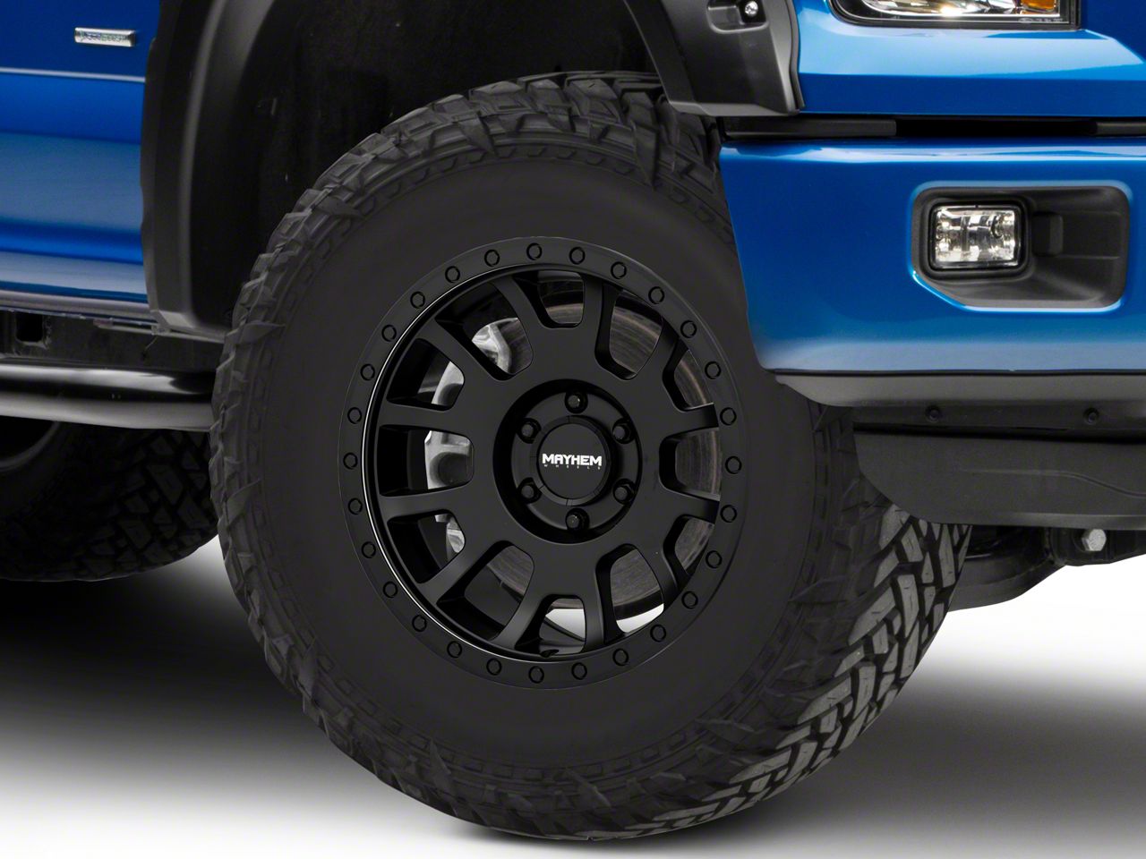 Mayhem Wheels F-150 Scout Matte Black 6-Lug Wheel; 18x9; 0mm Offset ...