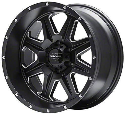 Pro Comp Wheels F-250 Super Duty 63 Series Recon Satin Black Milled 8 ...