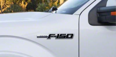 F-150 Side Emblem Insert Letters; Textured Black (09-14 F-150 ...