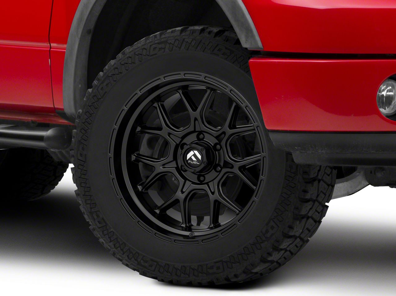 Fuel Wheels F-150 Tech Matte Black 6-Lug Wheel; 20x10; -18mm Offset ...