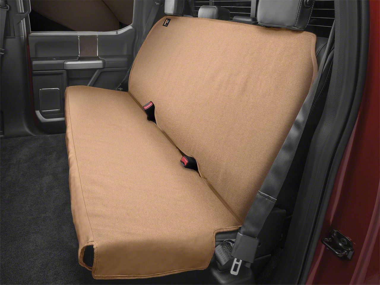 Weathertech Seat Cover; Tan (14-19 Silverado 1500) - AmericanTrucks