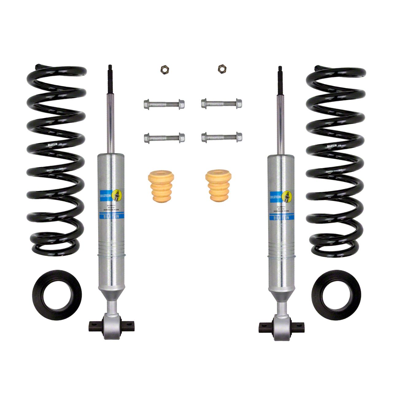 Bilstein F-150 0 to 2-Inch B8 6112 Front Suspension Leveling Kit 47-256958 (15-20 4WD F-150 ...