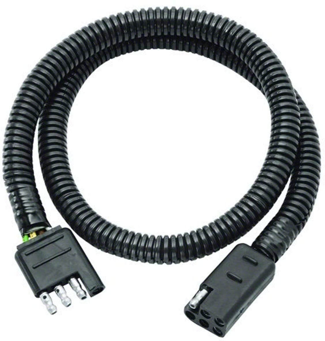 Jeep Gladiator 4-Flat Trailer End Connector to 6 Pole Square Adapter ...