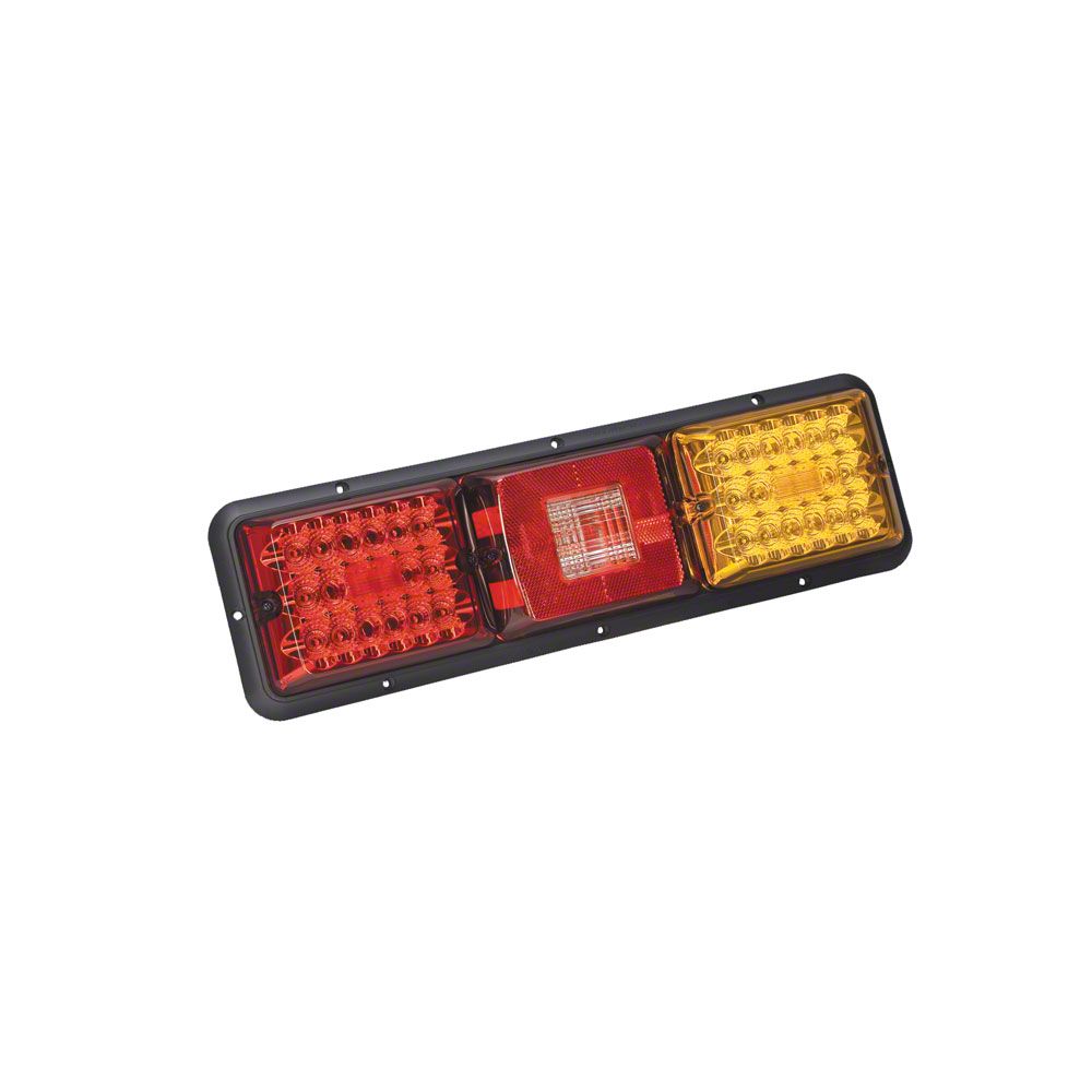 Jeep Gladiator LED 84 Series Trailer Tail Light; Recessed Triple Long ...