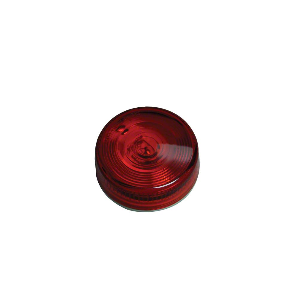 Tundra Clearance Light; 2.75-Inch; Round; Red; With Two Wire ...