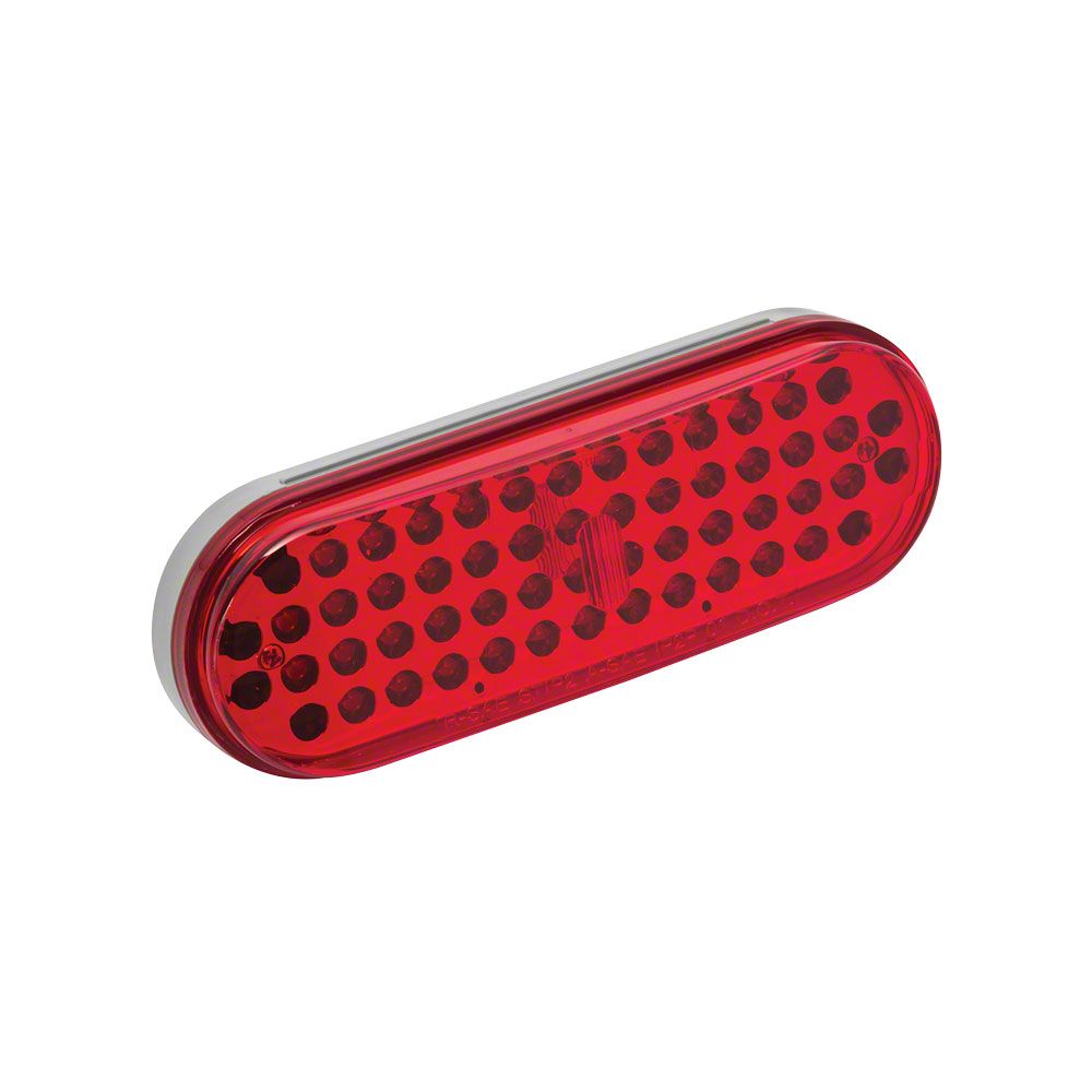 Tacoma LED Oval Tail Light; Horizontal Mount; Grommet and Plug Sold ...
