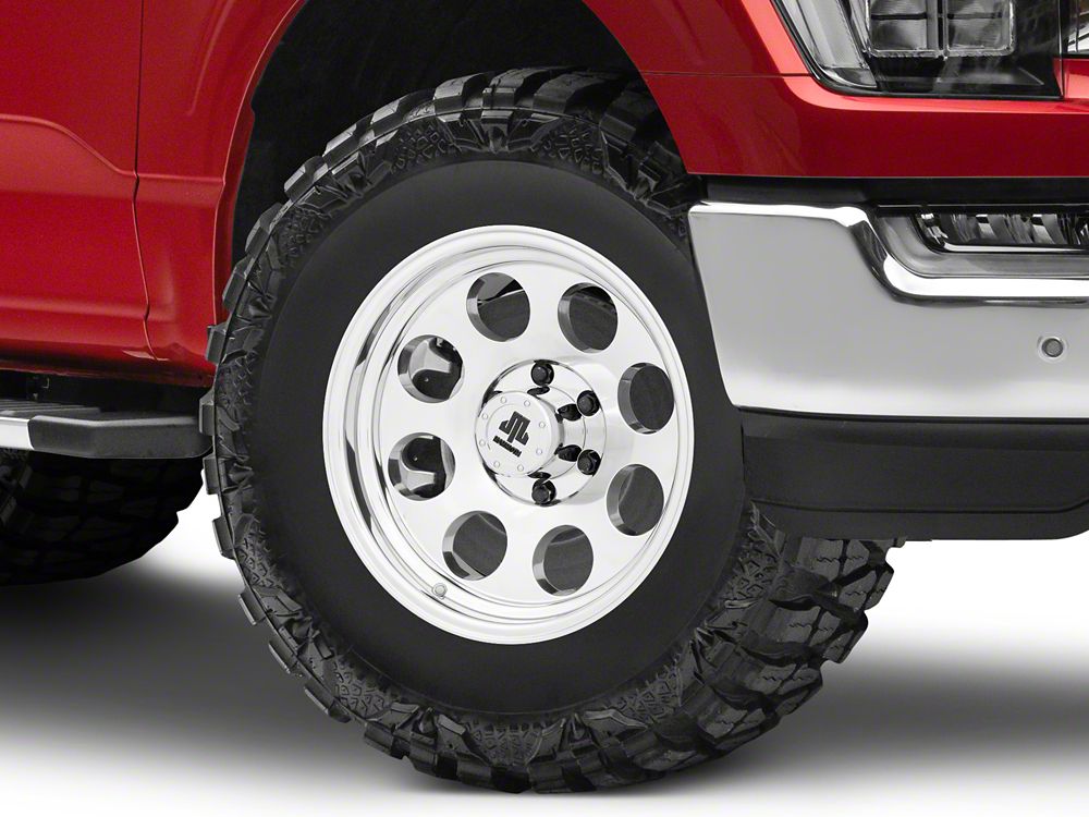 Mammoth 8 Aluminum Polished 6-Lug Wheel; 17x9; -6mm Offset (21-25 F-150 ...