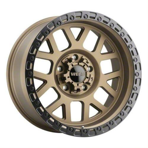 Weld Off-Road Bronco Cinch Satin Bronze 6-Lug Wheel; 20x10; -18mm ...