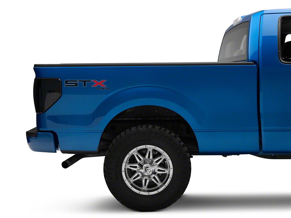 Raxiom Axial Series LED Tail Lights with Halo; Black Housing Raxiom Axial Series LED Tail Lights with Halo; Black Housing