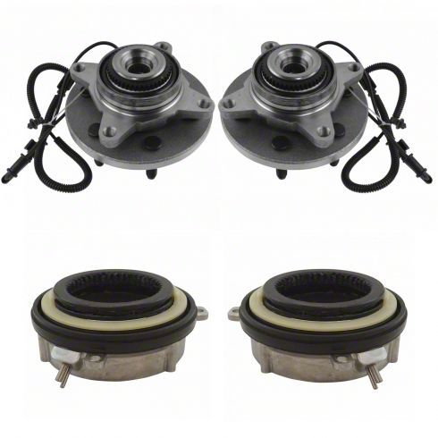 F-150 Front Wheel Bearing and Hub Kit (11-14 4WD F-150) - Free Shipping