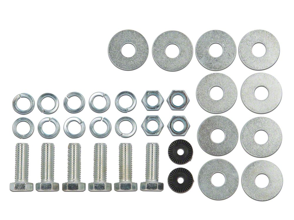 Barricade Replacement Bumper Hardware Kit for T542487 Only (15-17 F-150, Excluding EcoBoost ...