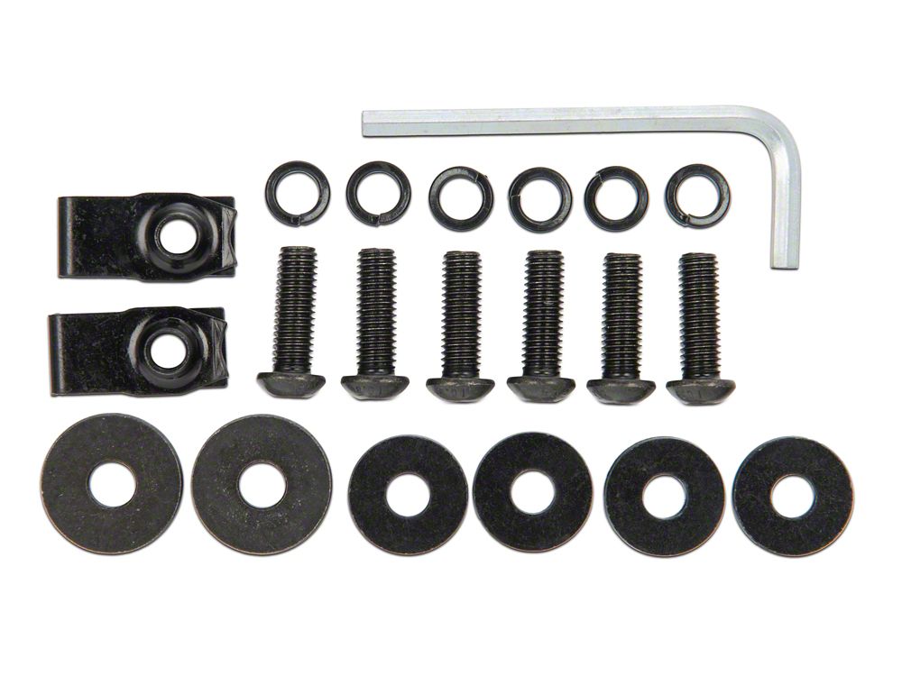 Barricade Replacement Skid Plate Hardware Kit for T542573 Only (18-20 F-150, Excluding Raptor ...