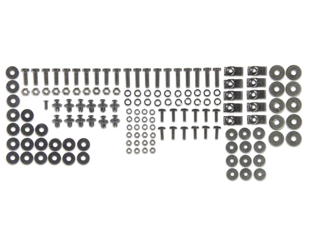 Barricade Replacement Running Board Hardware Kit for T530305-B Only (09-14 F-150 SuperCrew ...