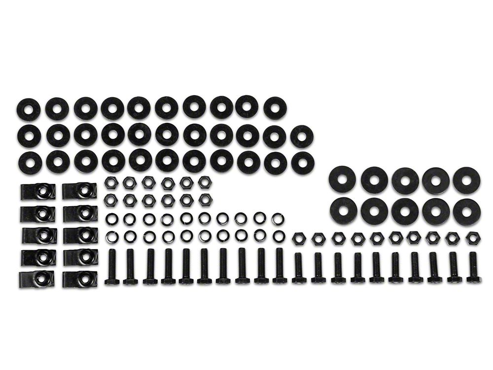Barricade Replacement Running Board Hardware Kit for T539497-B Only (09-14 F-150 SuperCrew ...