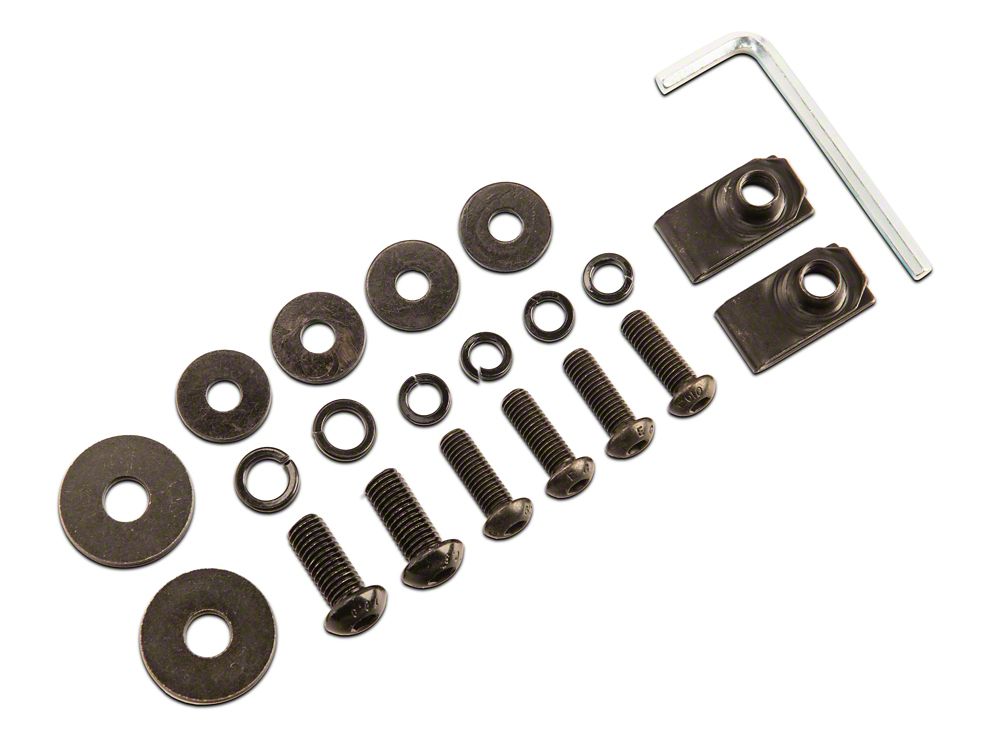 Barricade Replacement Skid Plate Hardware Kit for T556623 Only (21-25 F-150, Excluding Raptor ...