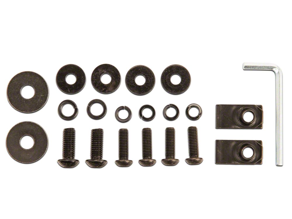 Barricade Replacement Skid Plate Hardware Kit for T556623 Only (21-25 F-150, Excluding Raptor ...
