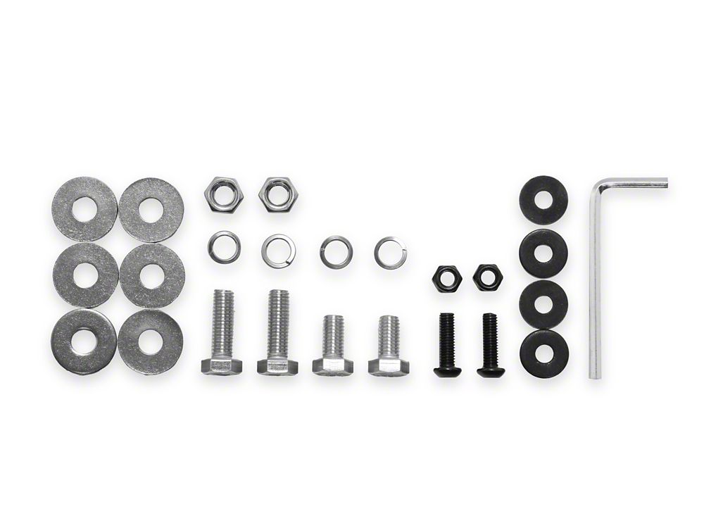 Barricade Replacement Front Bumper Hardware Kit for T527988 Only (15-17 F-150, Excluding Raptor ...