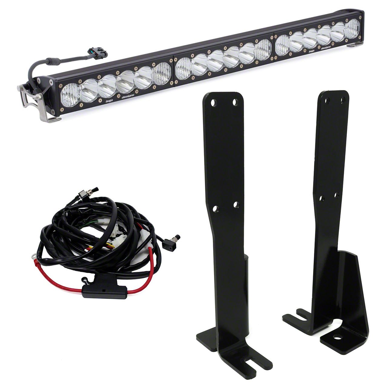 Baja Designs Toyota 4-Runner 30-Inch OnX6+ Grille Light Bar Kit 447511 ...