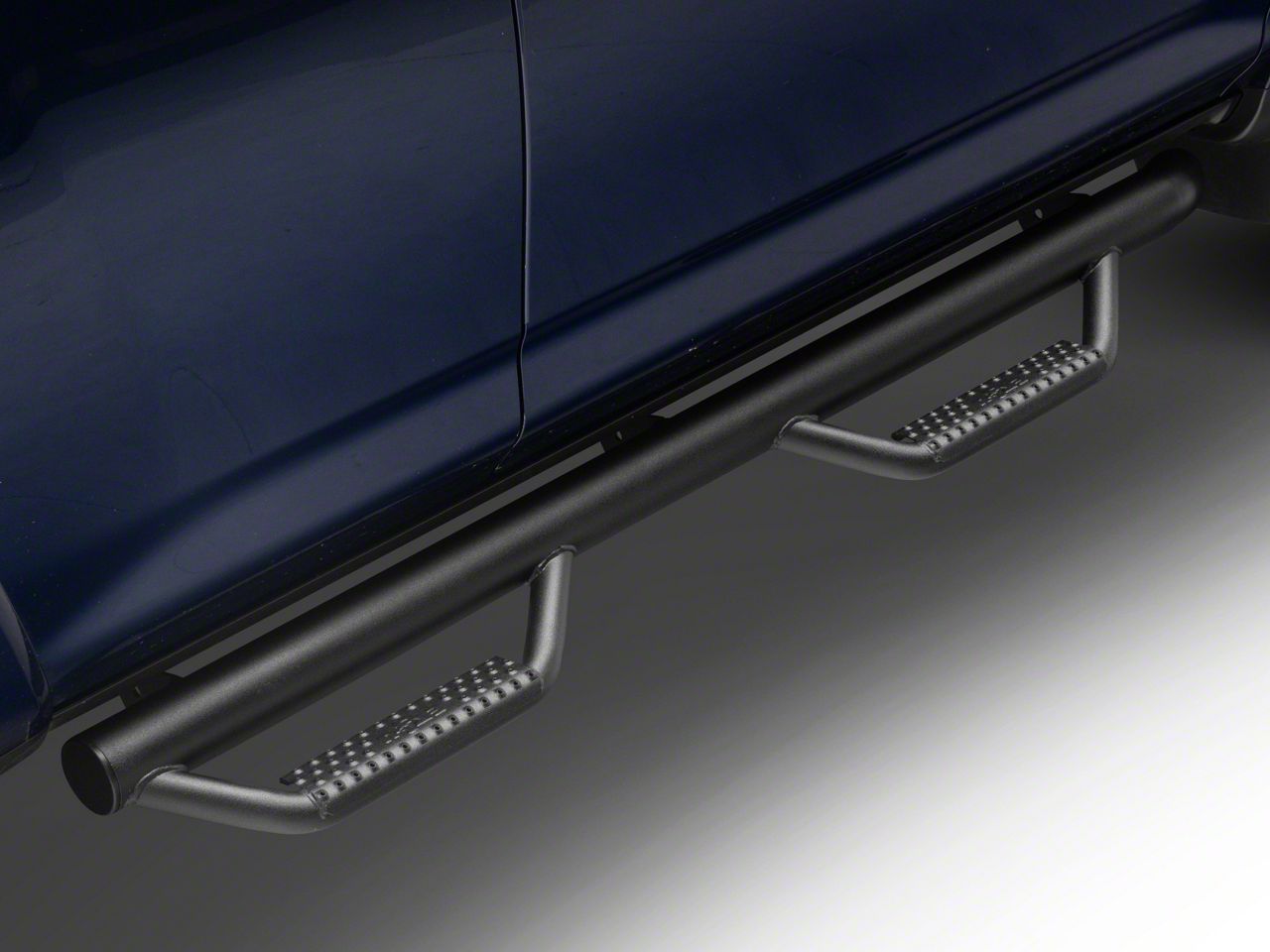 N-Fab Toyota 4-Runner Wheel 2 Wheel Nerf Side Step Bars; Textured Black ...