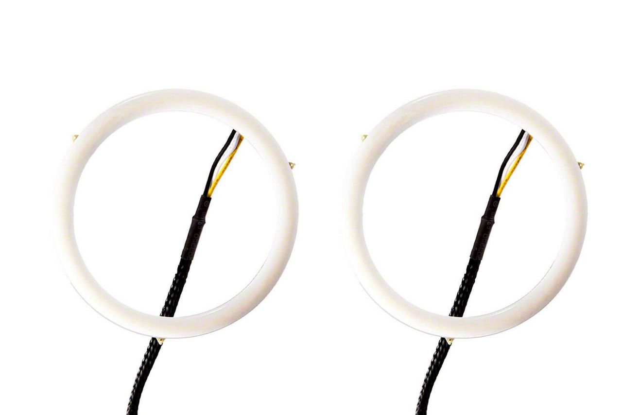 Diode Dynamics Toyota 4-Runner HD LED Halo Rings; White/Amber DD2062 ...