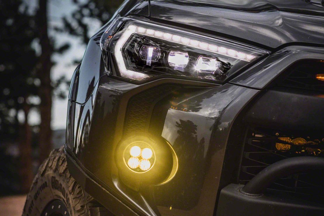 Morimoto Toyota 4-Runner XB LED Headlights with White DRL; Black ...